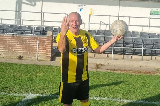 Magic Tomi Morgan nets hat-trick for Penparcau aged 65! | cambrian-news ...