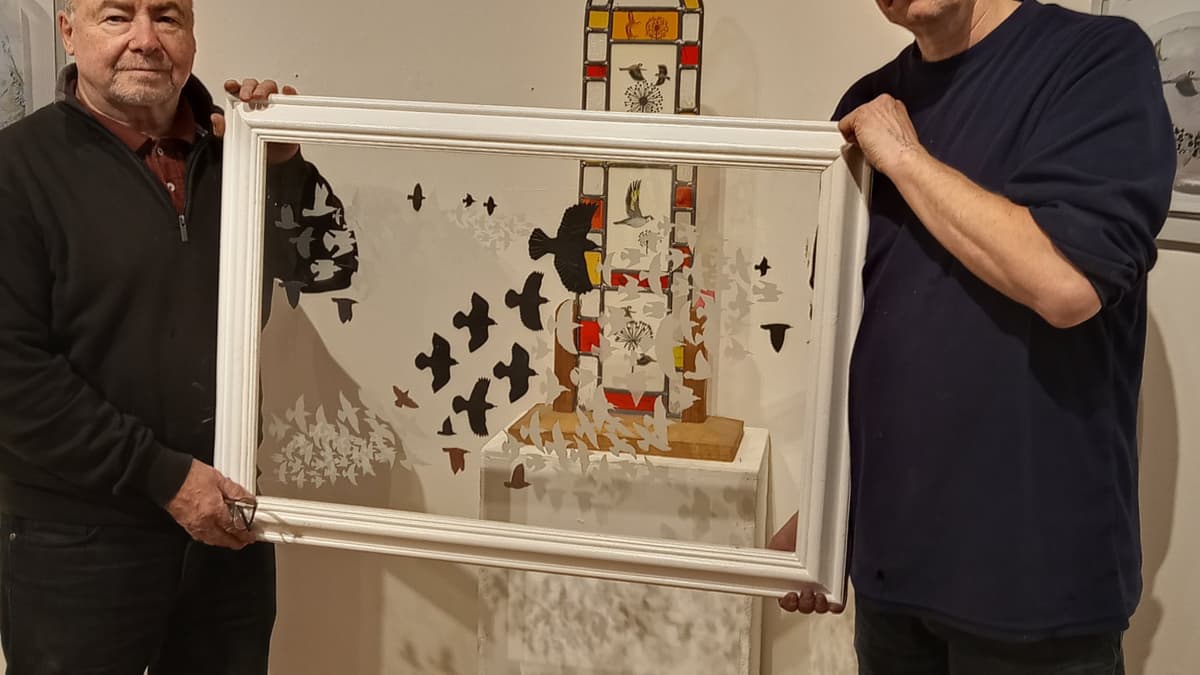 Porthmadog glassmaker shares work in exhibition | cambrian-news.co.uk