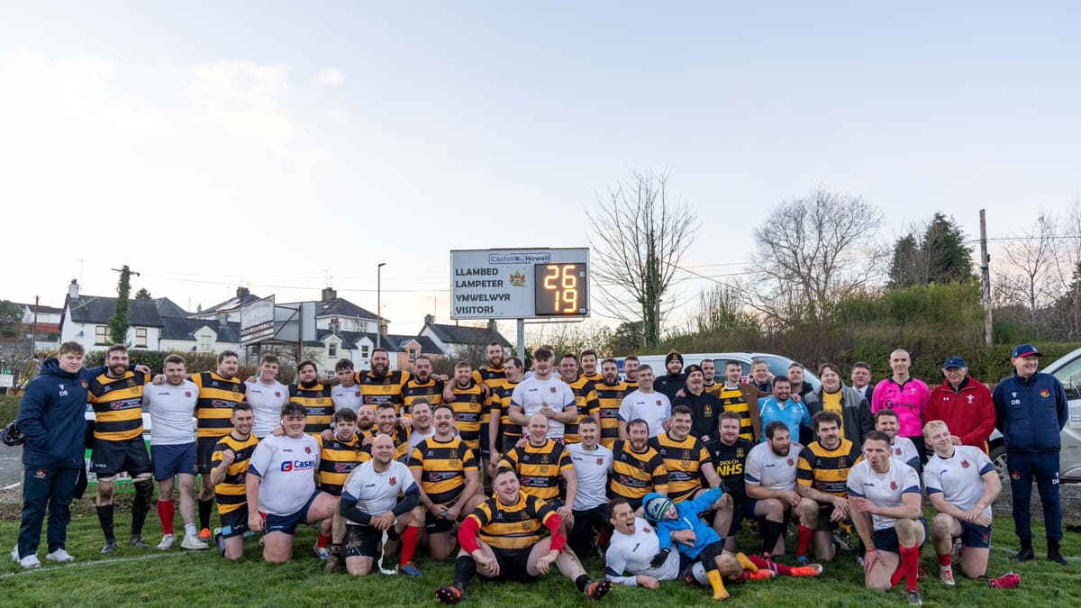 Old codgers recreate first ever rugby match | cambrian-news.co.uk