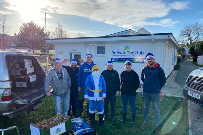 WATCH: Penparcau Community Hub staff load up for twelfth Ukraine aid ...