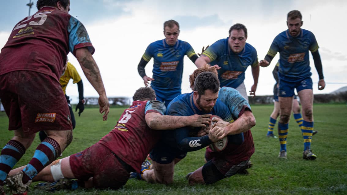 Aberaeron take bragging rights with late winning try against Lampeter ...