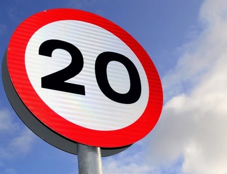 Interactive map shows where 20mph speed limits will be introduced later ...