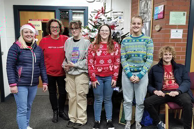 Fantastic turnout for school's annual Christmas fair | cambrian-news.co.uk