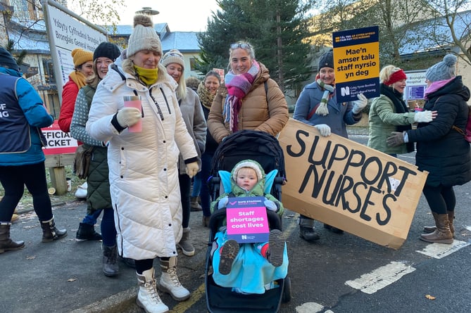 WATCH: Nurses at Bronglais Hospital explain why they're joining ...