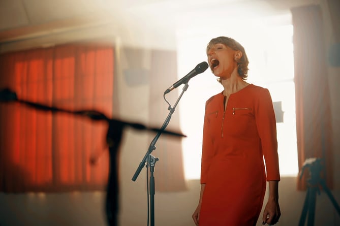 Catrin grabs the chance to sing with her heroes | cambrian-news.co.uk