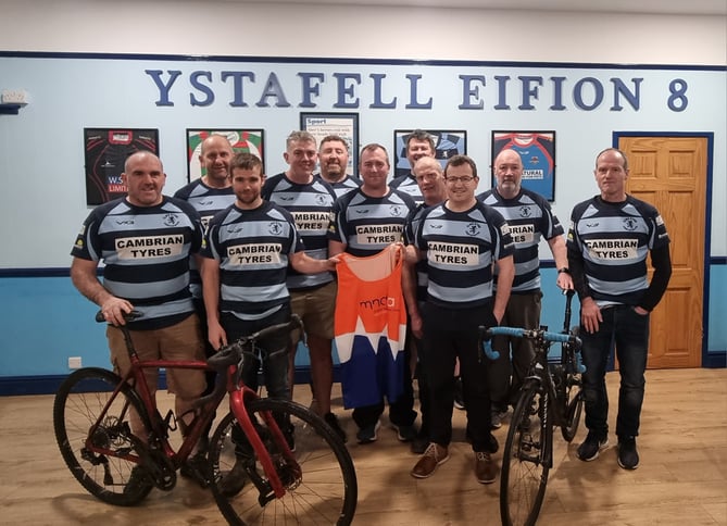 Team of former Aber RFC players plan 555 mile challenge for charity ...