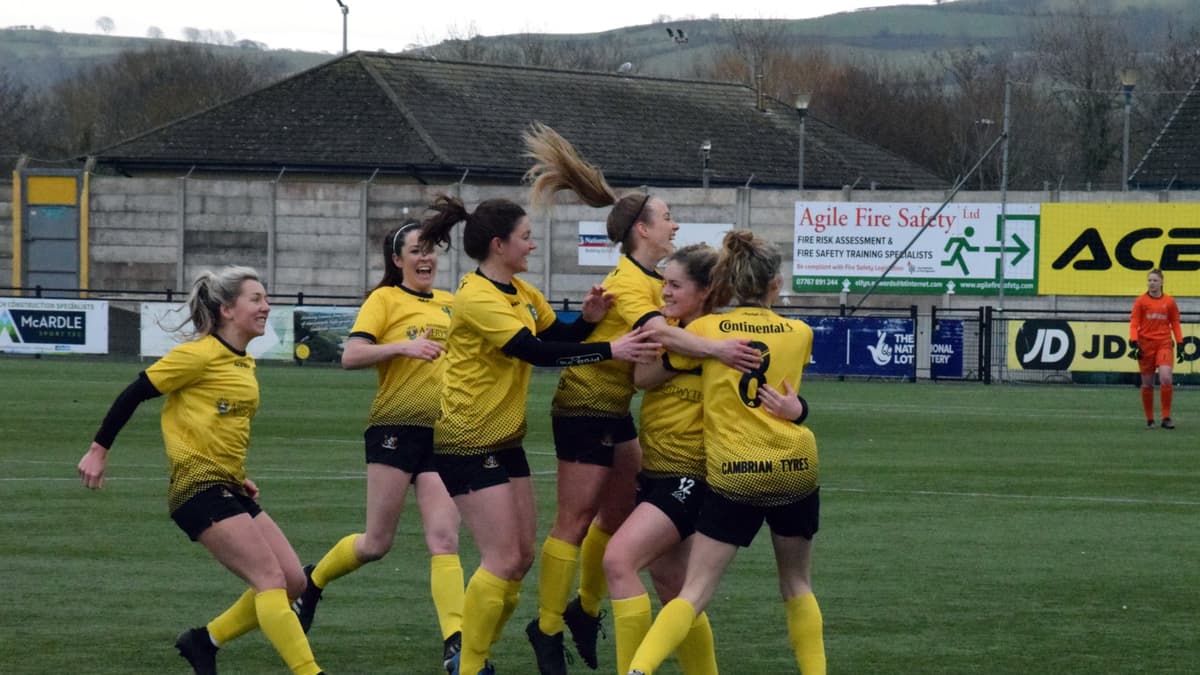 Aberystwyth Town Women fall to 5-1 defeat after Thomas sent off ...