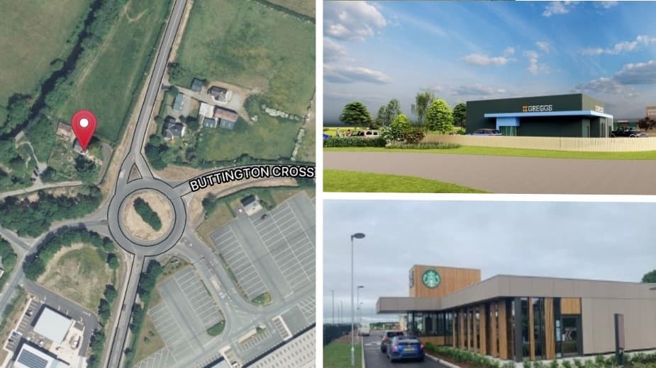 £7.5 million plans for Welshpool hotel, bakery and coffee drive through ...