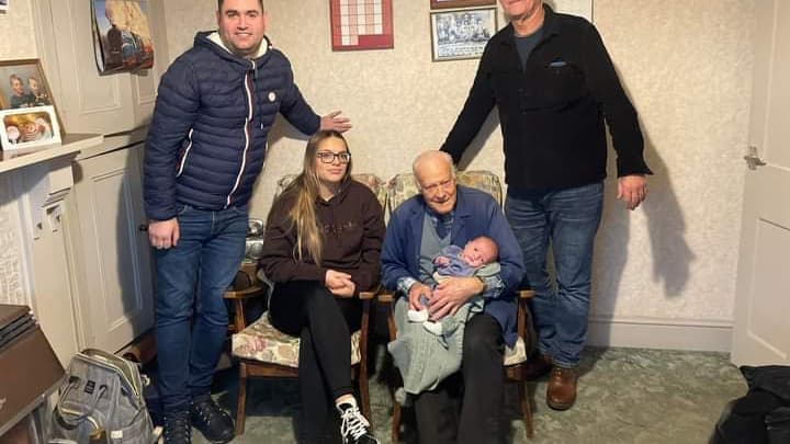 Penparcau family celebrates five generations | cambrian-news.co.uk