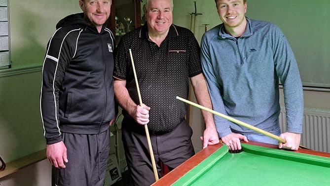 Penparcau A win KO Singles Team snooker final | cambrian-news.co.uk