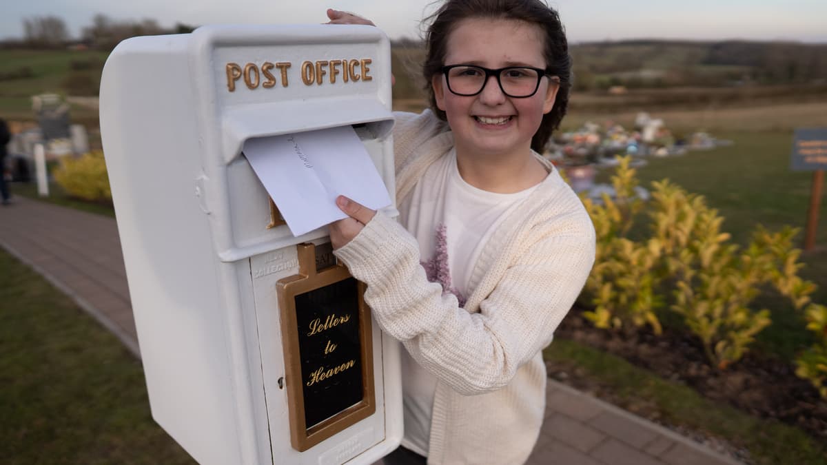 Grieving granddaughter inspires Aberystwyth crematorium to install postbox to heaven | cambrian ...
