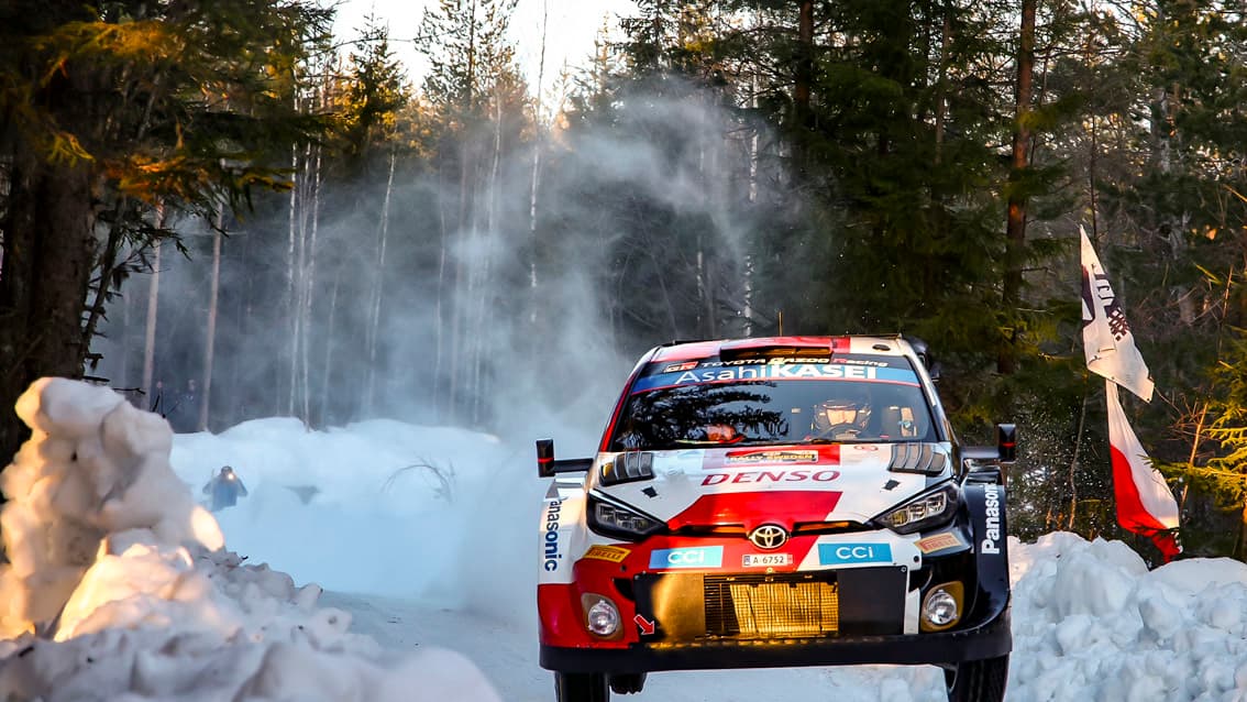 Elfyn Evans to keep fighting to climb leaderboard at Rally Sweden ...