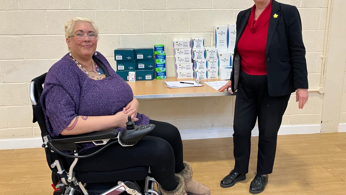 Period products 'not a luxury' and access is even more important during ...