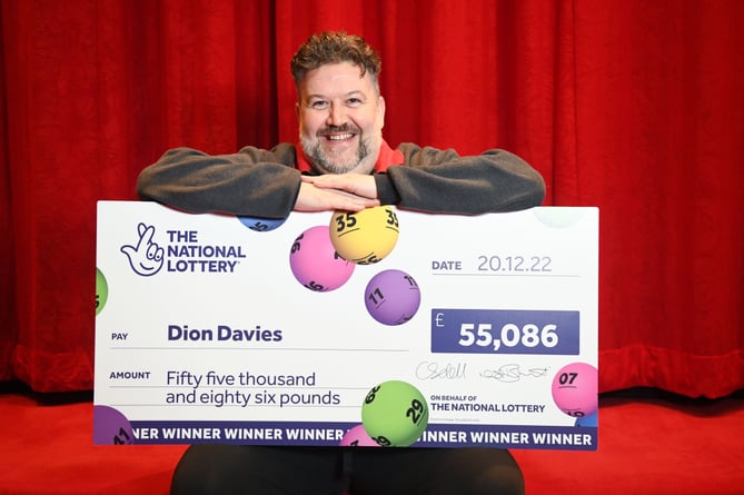 Ceredigion actor finds winning £55,000 EuroMillions ticket while ...