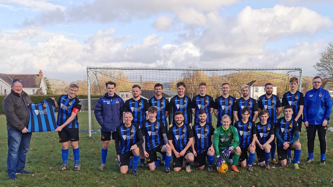 Smart new kit for Felinfach FC | cambrian-news.co.uk