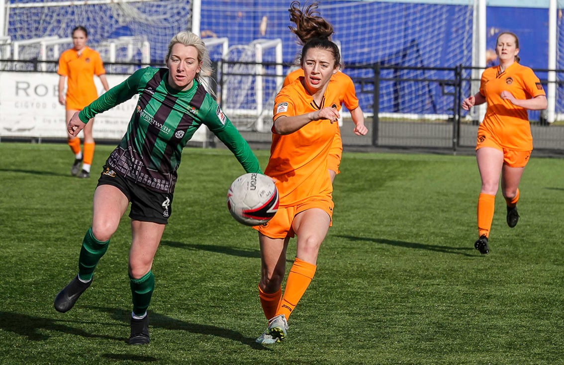 Last-gasp defeat for Aberystwyth Town Women against Pontypridd ...