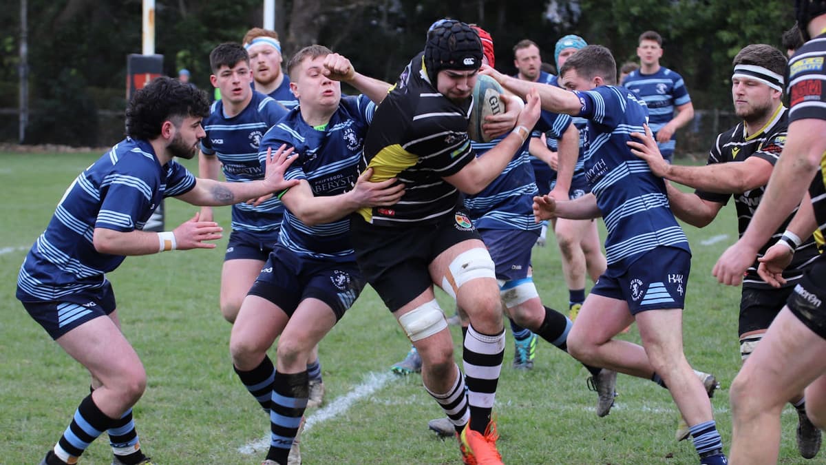 Aberystwyth given lesson in pressure rugby by well-drilled Felinfoel ...