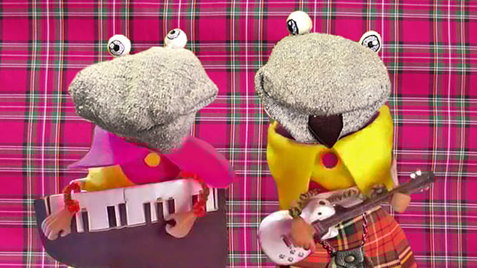 Gags galore at sock puppets' Eurovision Song Contest in Aberystwyth ...