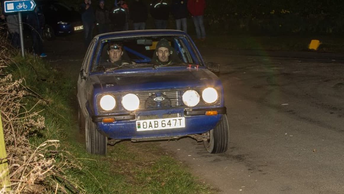 Pen Llŷn pairing miss out on Bro Caron Rally win by one second ...