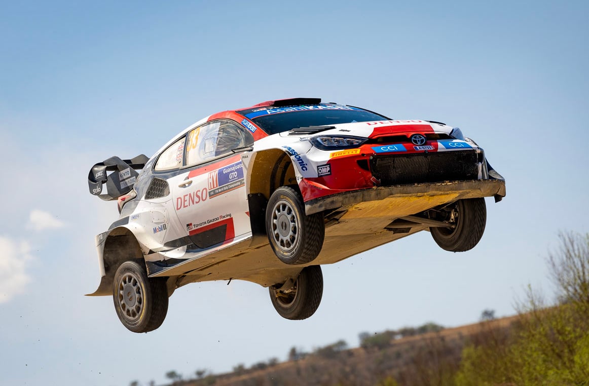 Elfyn Evans in second place going into final day of Rally Mexico ...