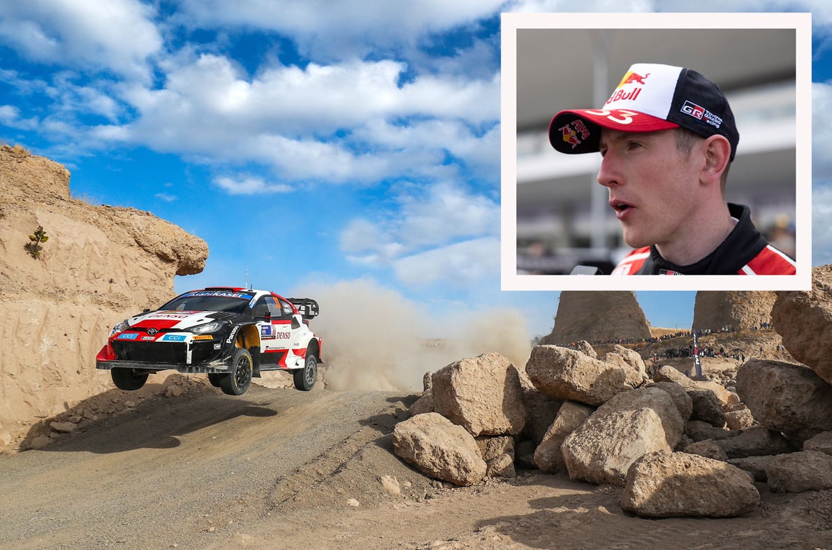 Suspension damage costs Elfyn Evans second spot at Rally Mexico ...