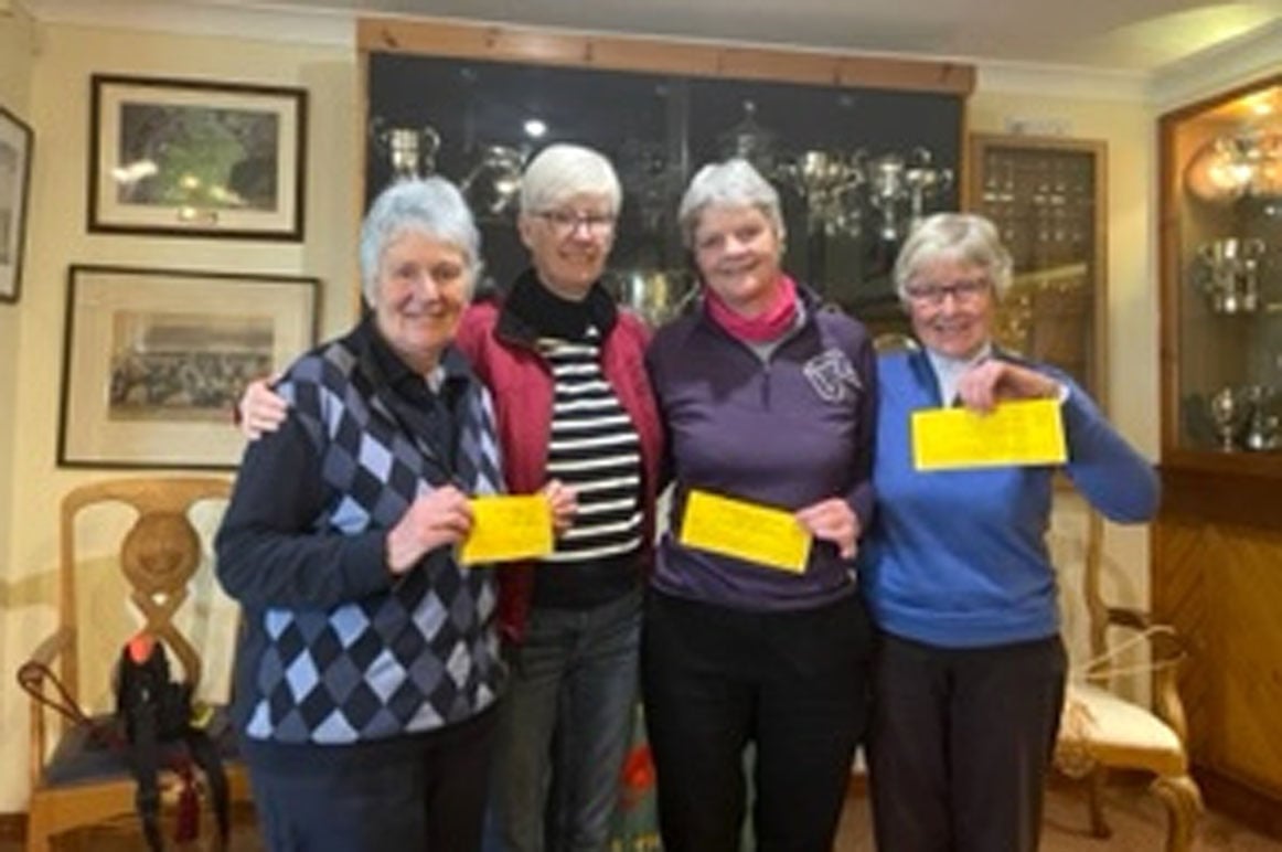 Borth & Ynyslas Golf Club Team of Three winners | cambrian-news.co.uk