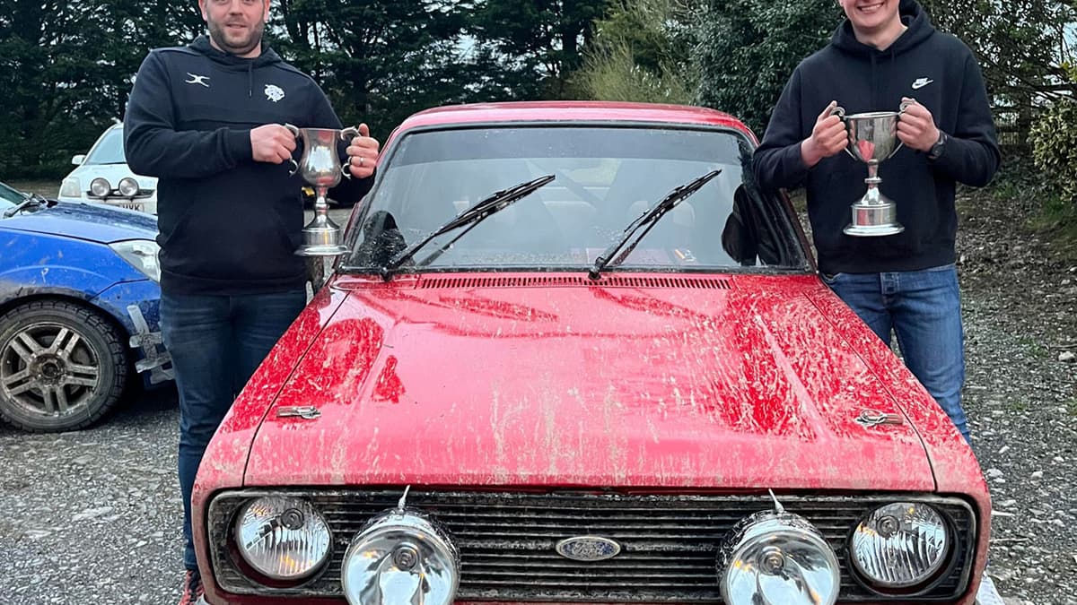 Gethin and Llŷr 'gobsmacked' to win Rali Bro Preseli | cambrian-news.co.uk