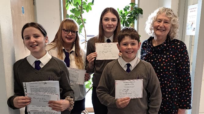 Pupils find success in Montgomeryshire Society Competition | cambrian ...