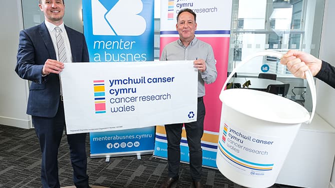 Menter a Busnes chooses Cancer Research Wales as charity for the year ...