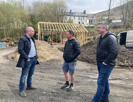 Blaenau: MS sees work of Y Dref Werdd following £100,000 grant ...