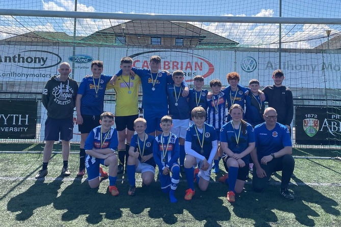 Two fantastic finals at the end of the Aberystwyth Junior League season ...