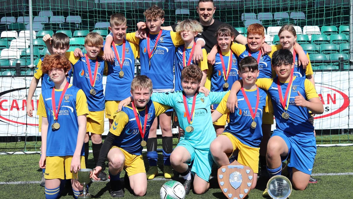 Two fantastic finals at the end of the Aberystwyth Junior League season ...