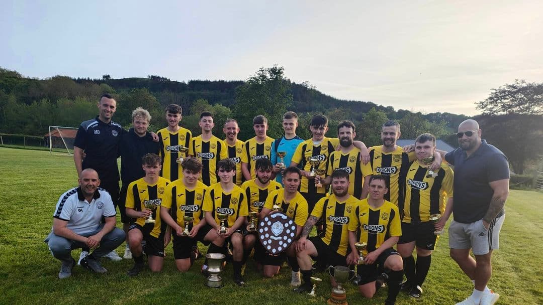 Lawton hat-trick as Penparcau Reserves complete the treble | cambrian ...