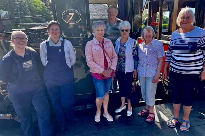 Tywyn Inner Wheel members help out at Talyllyn Railway | cambrian-news ...