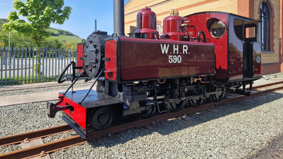 Vale of Rheidol Railway completes restoration of locomotive on behalf ...