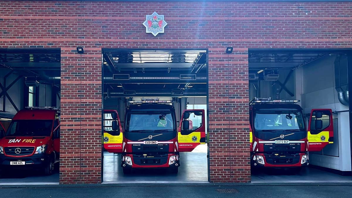 New fire engine for Aberystwyth crew | cambrian-news.co.uk