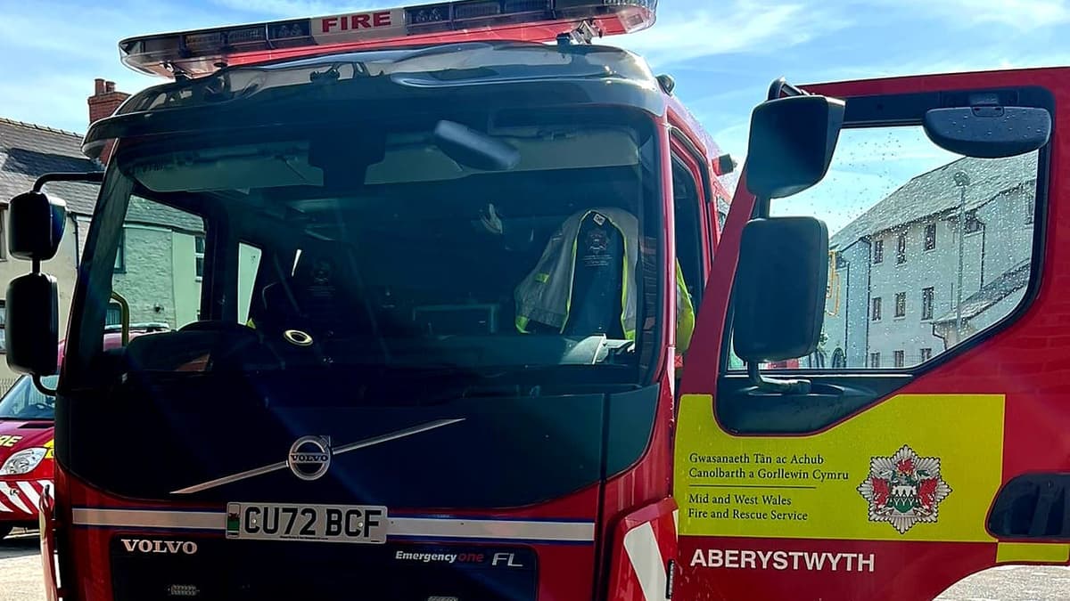 Aberystwyth and Borth fire brigades called to incident at community ...