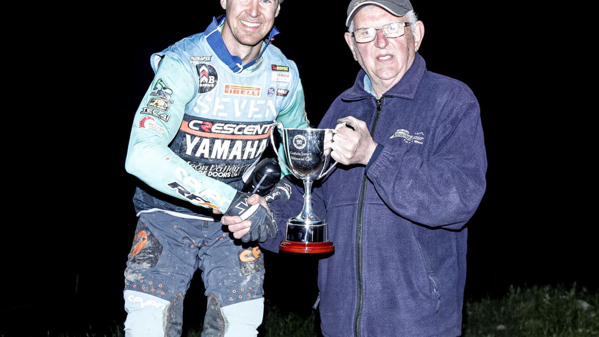 Harry Kellas wins Rhayader Motor Club's new cup to honour Guthrie James ...
