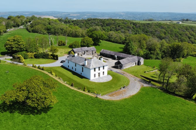 Cardigan 18th century home for sale comes with its own woodlands, lake ...