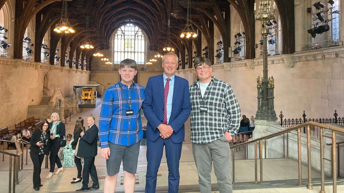Ceredigion’s Youth Parliament Members visit Westminster | cambrian-news ...