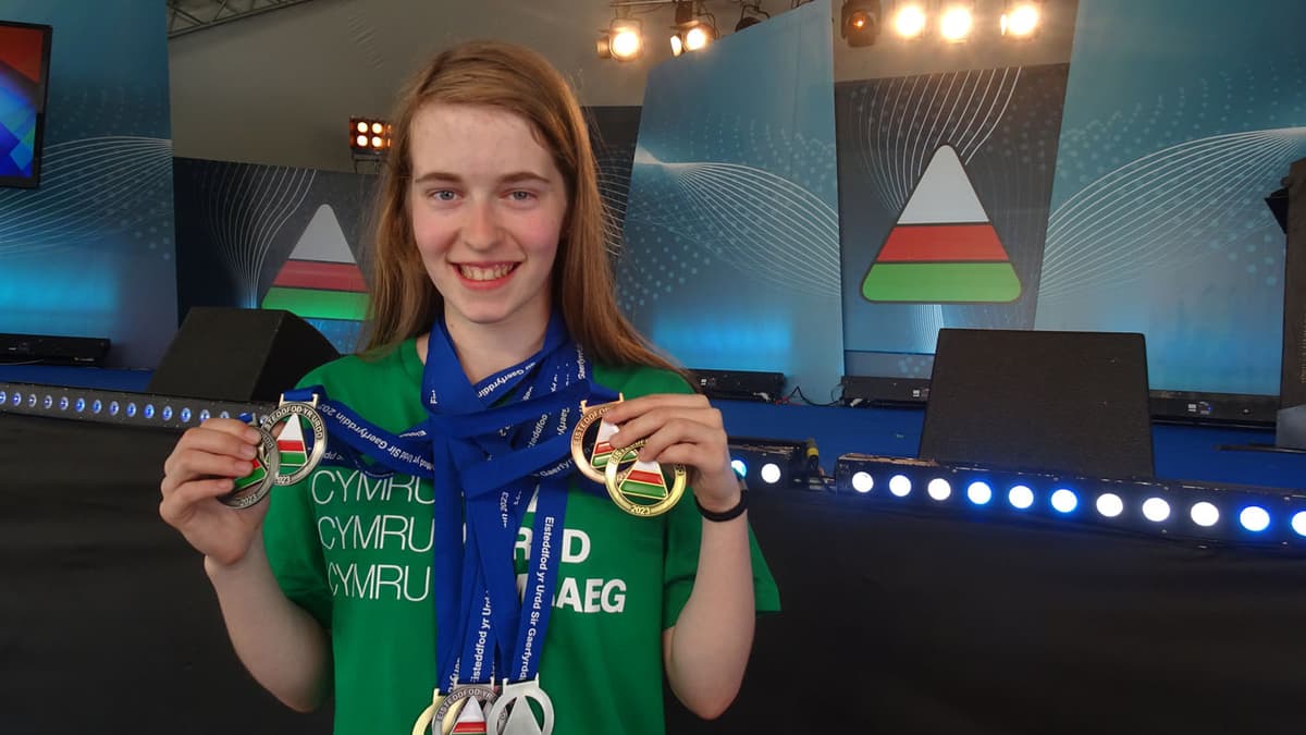 Cardigan's Lleucu-Haf shines with 13 medals at Urdd Eisteddfod ...