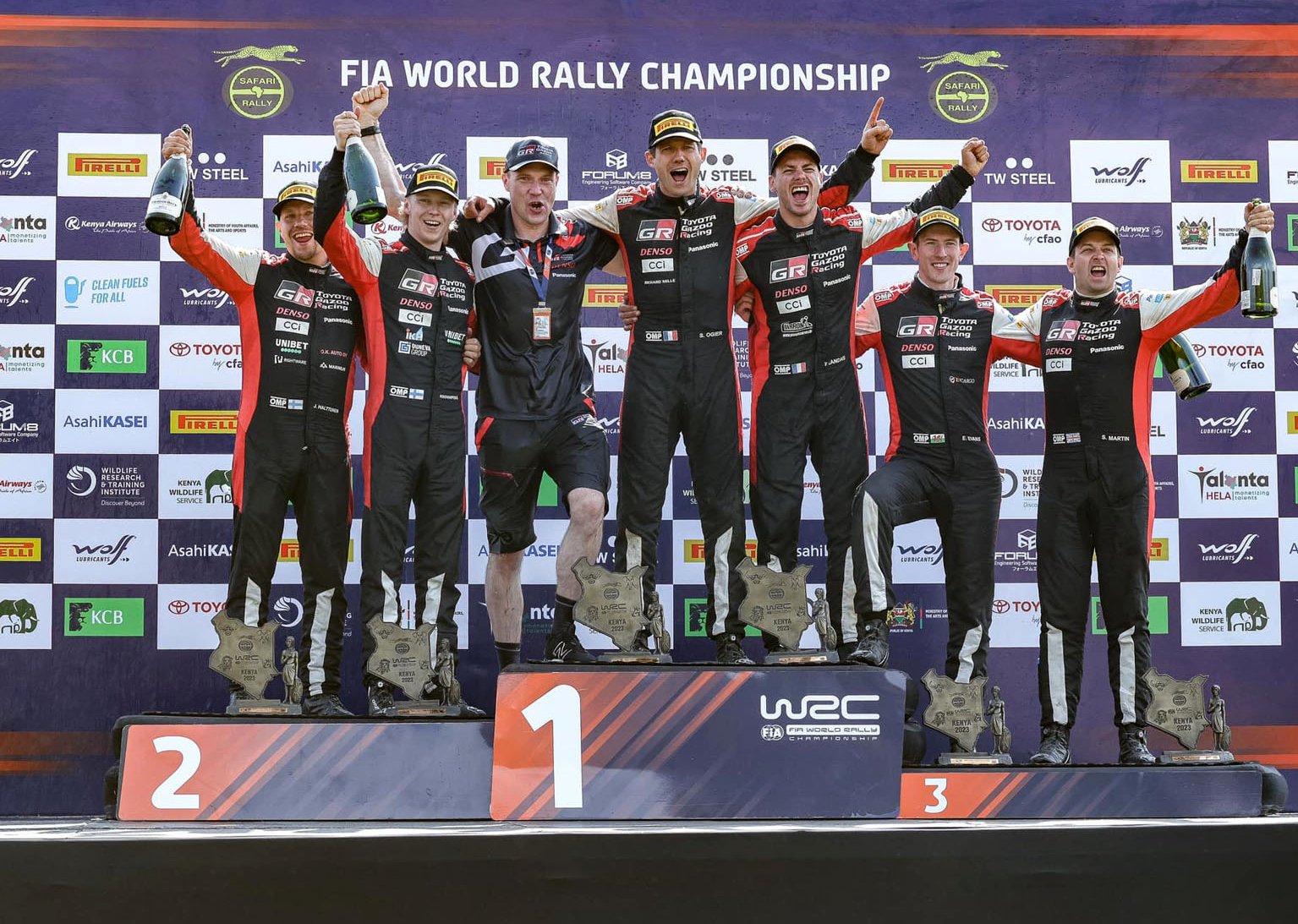 Elfyn Evans secures podium as Toyota Gazoo Racing achieves clean sweep ...
