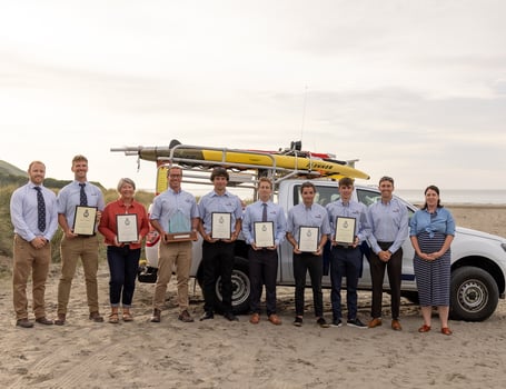 Ceredigion lifeguards receive award for lifesaving rescues | cambrian ...