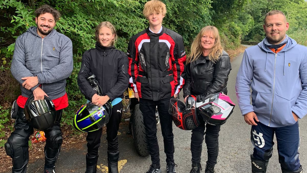 Barmouth: Prom dream come true for motorbike mad teen | cambrian-news.co.uk