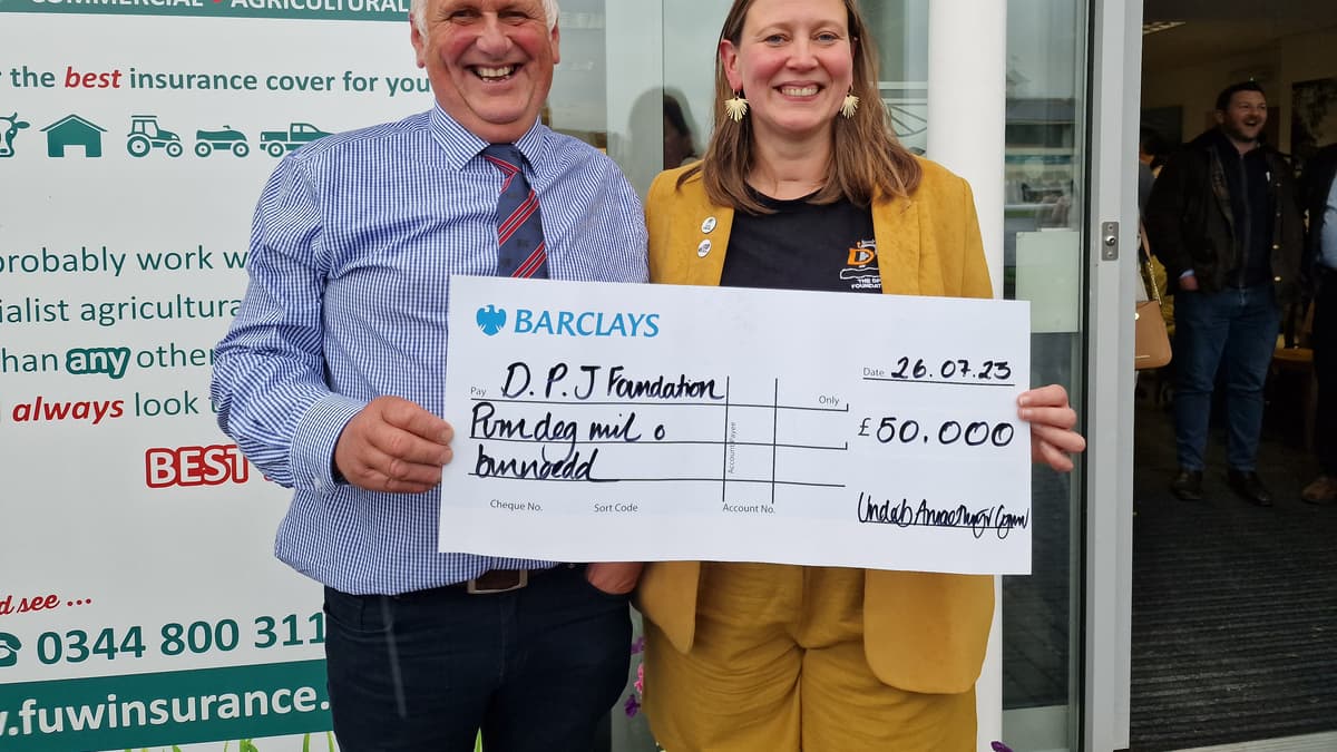 Farming union raises £50,000 for mental health charity | cambrian-news ...