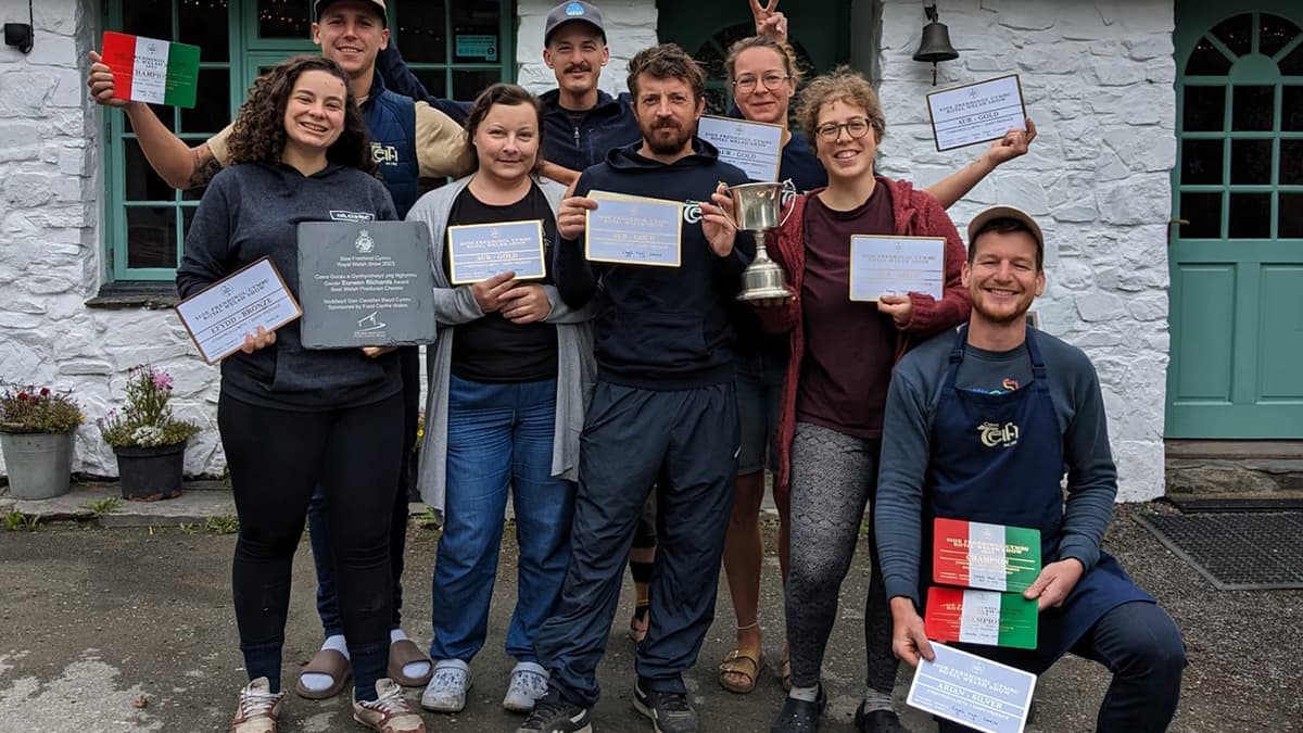 Caws Teifi celebrates mammoth success at Royal Welsh Show | cambrian ...