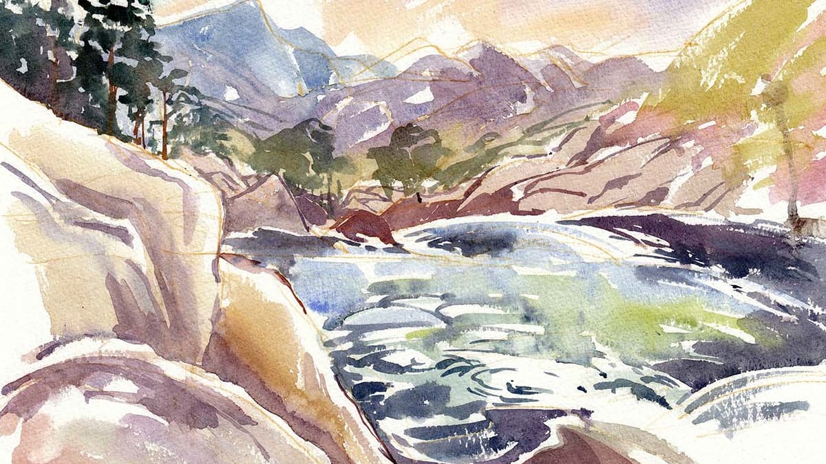 Eryri inspires watercolour artist's new exhibition | cambrian-news.co.uk
