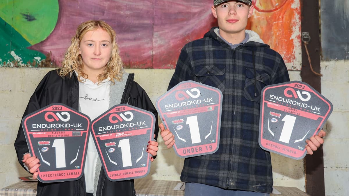 Endaf and Delun win groundbreaking enduro event | cambrian-news.co.uk