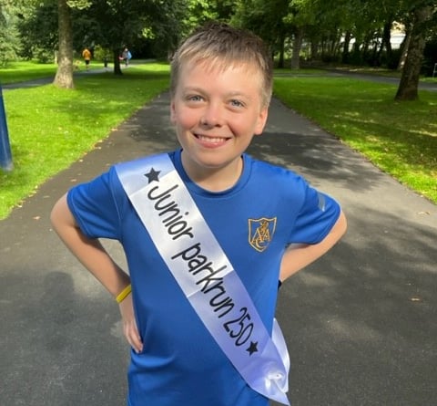Aberystwyth junior completes 250 parkruns | cambrian-news.co.uk