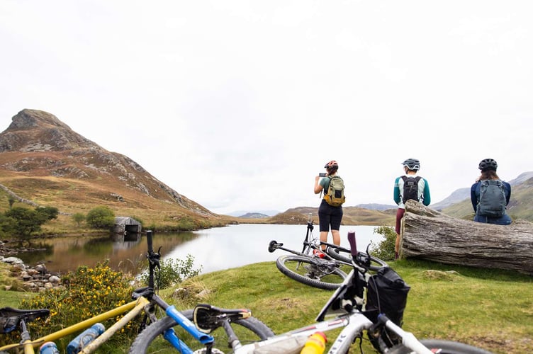 Traws Eryri 200km off-road cycling route launched in north Wales ...